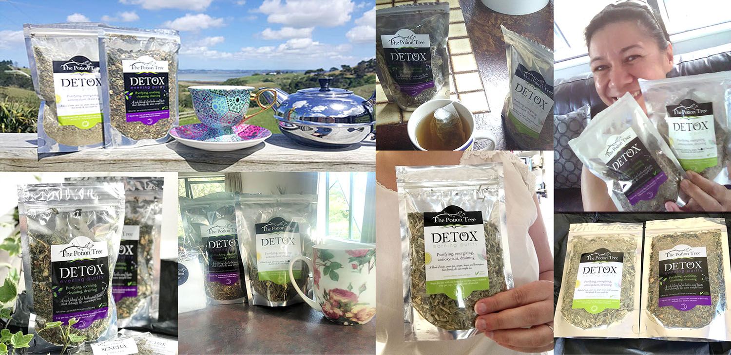 The Detox Tea cure #1 in NZ, 4.9 rated, 100% organic