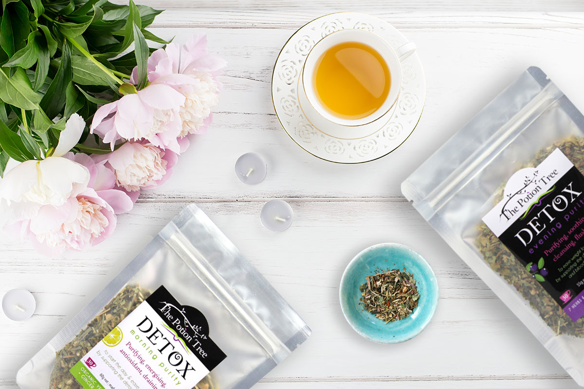 The Potion Tree : shop Detox Teas backed by science